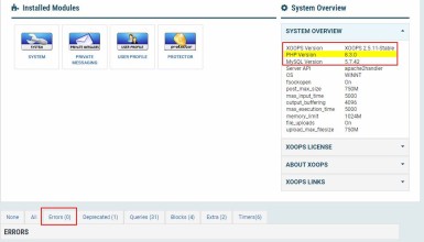 XOOPS Web Application System - Powered by You!